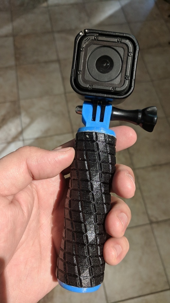 📷 GoPro "Shorty" Grip・Free STL File for 3D printing・Cults