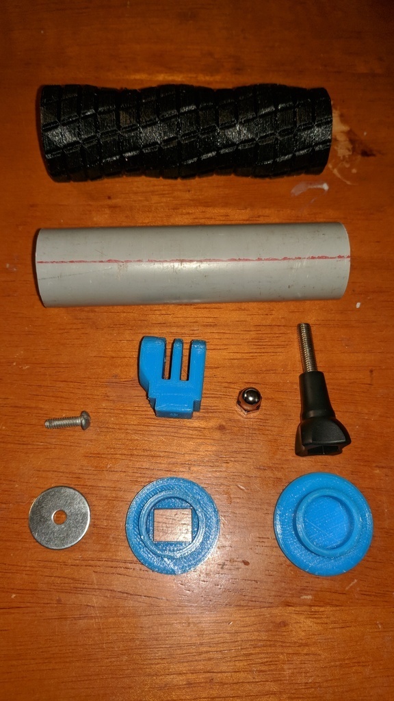 📷 GoPro "Shorty" Grip・Free STL File for 3D printing・Cults