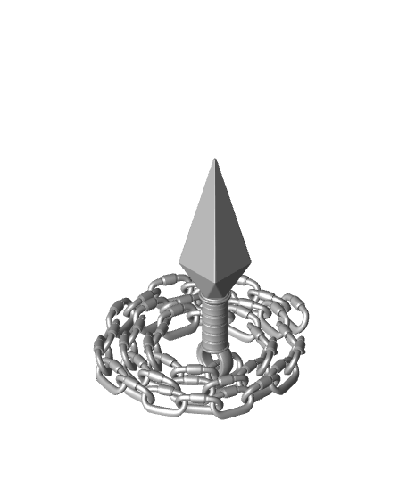 3D file Kunai Chain Set A 👽 ・3D printer design to download・Cults