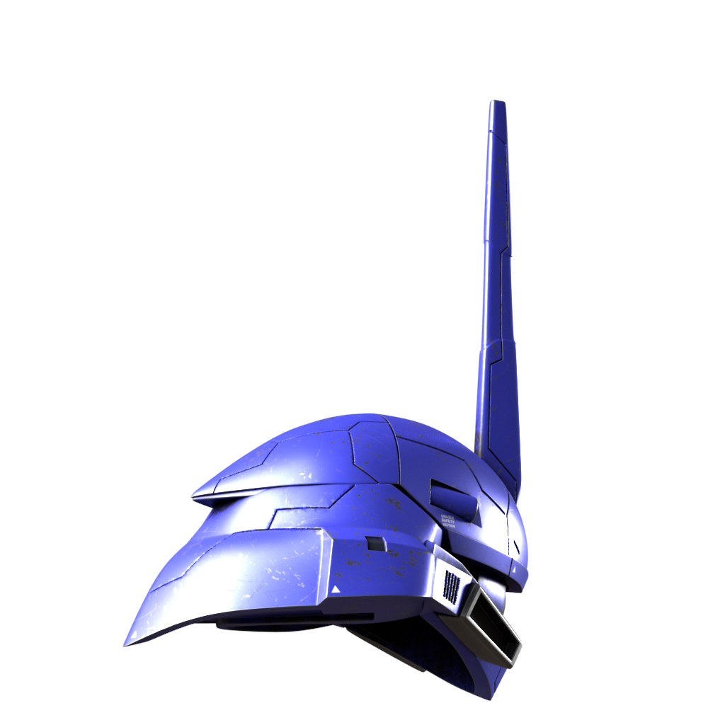 3D file Gundam Kampfer Helmet 🤖・3D printable model to download・Cults