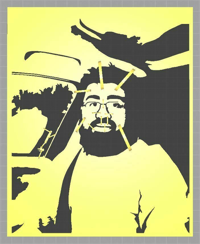 Бесплатный 3D файл Армянский трафарет Кори (OneyPlays) 🖼️ ・План 3D ...