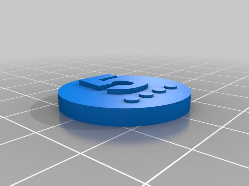 Free 3D file Catan Number Tokens - Yet Another ♟ ・3D printing template ...
