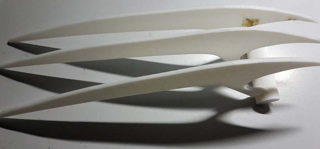 3D printing Wolverine Claws in plastic・Cults