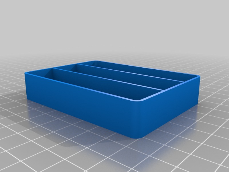 Free 3D file Parts Tray Drawers - 3 long sections 🏢 ・3D printing design ...