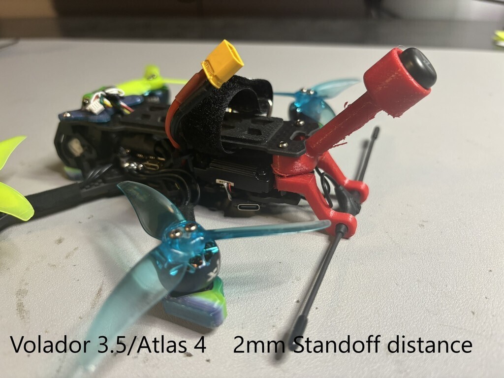 📶 Walksnail Avatar Antenna mount・Free 3D File for ・Cults