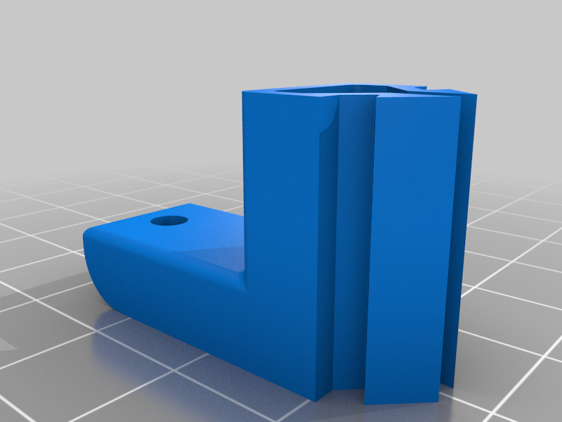 🪢 Clip on filament sensor mount 20x20 extrusion・Free 3D File for ・Cults