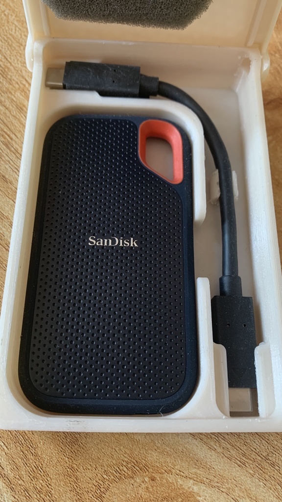 📦 SanDsik E61 Storage box・Free 3D File for ・Cults