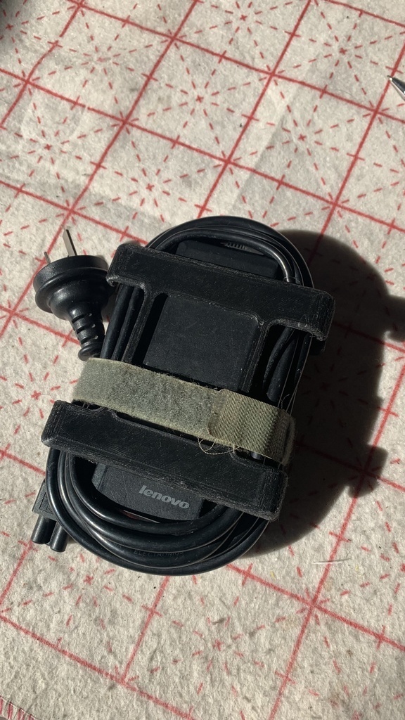 Free 3D file Lenovo ThinkPad T430 AC Adapter Holder 📦 ・Object to ...