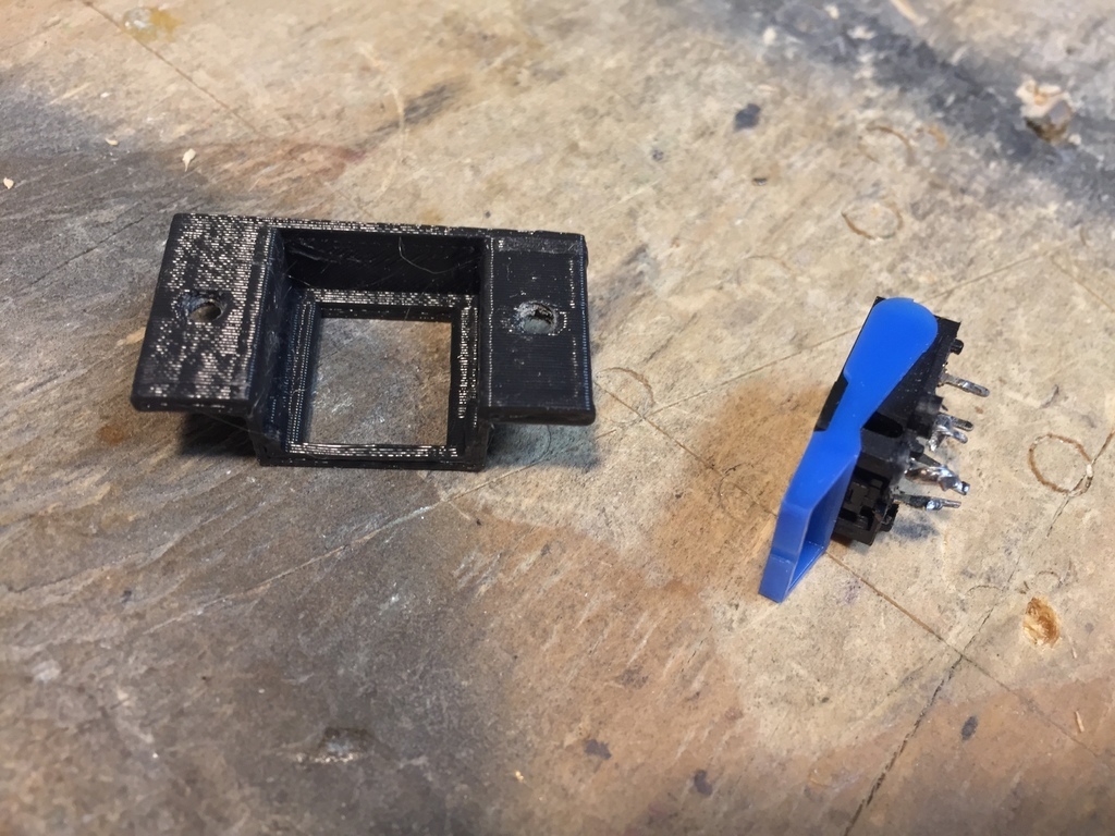 Free 3D file Hook Switch Holder 🪝 ・3D printer design to download・Cults