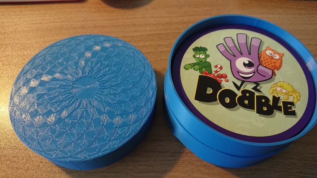 Archivo 3D gratis Caja Dobble con tapa rosa 🧞‍♂️ ・Diseño de impresión ...