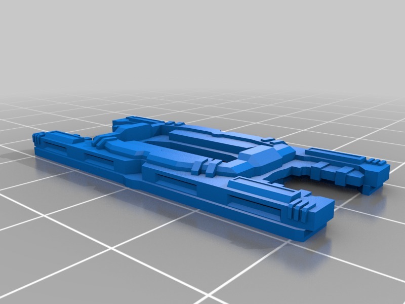 🚉 UNSC MAC Station (Halo Fleet Battles)・Free 3D File for ・Cults