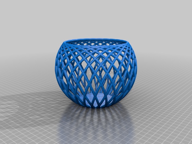 🧺 Basket Bowl V2・Free 3D File for ・Cults