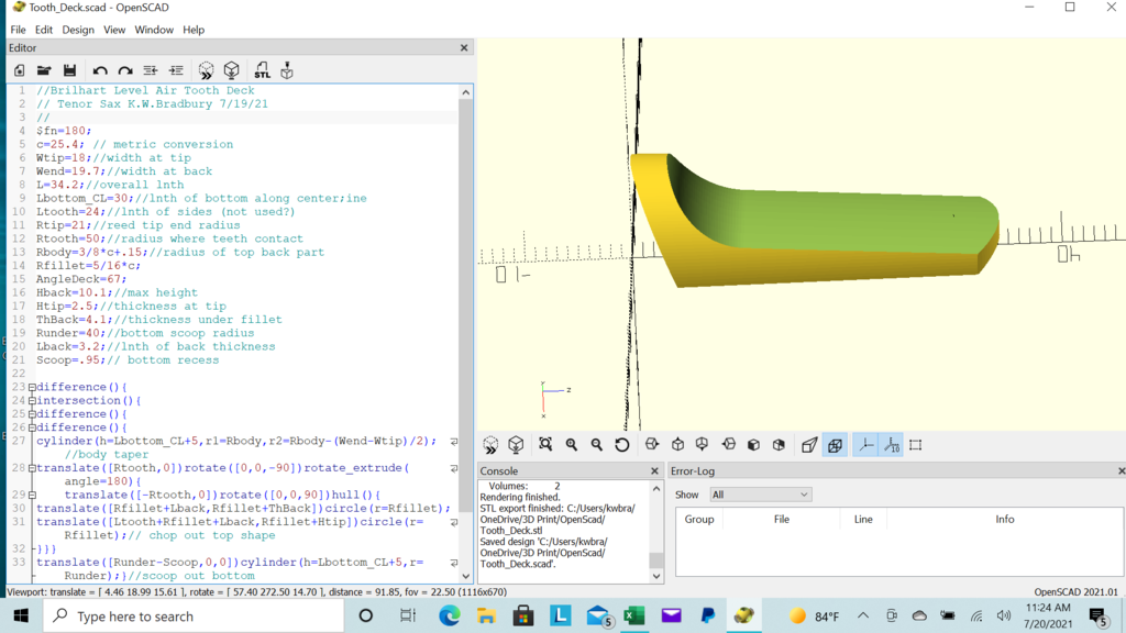 Fichier 3D gratuit Platine à dents pour Brilhart Level Air 🎚️・Objet à ...