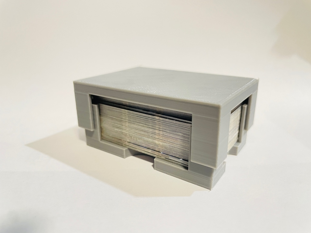 Free 3D file Customizable Card Holder with Lid 🧸 ・3D printer model to ...