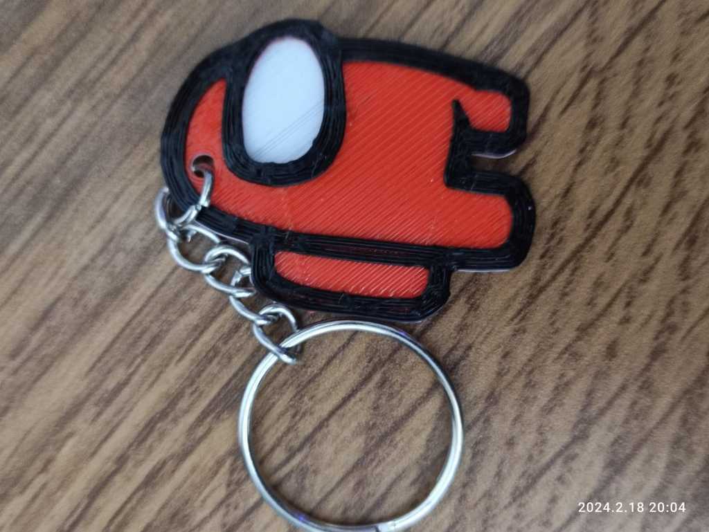 Free 3D file Among Us Character Keychain 🗝️・Model to download and 3D ...