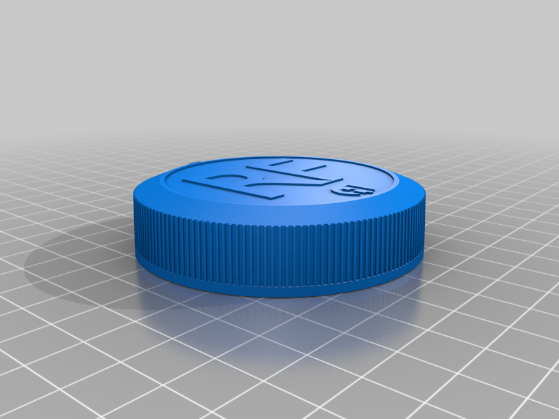 🧢 Canon RF Mount Rear Lens Cap・Free 3D File for ・Cults