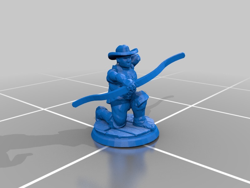 🎲 Rpg common figures・Free 3D File for ・Cults