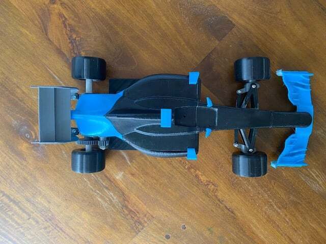 Impresión 3D Coche OpenRC F1 - Coche RC 1:10・Cults