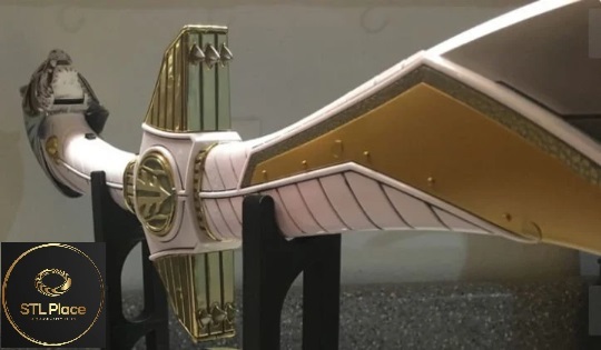 🗡️ MMPR WHITE RANGER SWORD (SABA)・Free 3D File for ・Cults