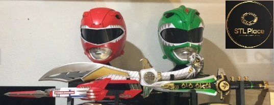 🗡️ MMPR WHITE RANGER SWORD (SABA)・Free 3D File for ・Cults