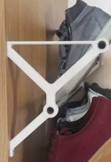 Free 3D file Shoe Rack Bracket 👟 ・3D printer design to download・Cults
