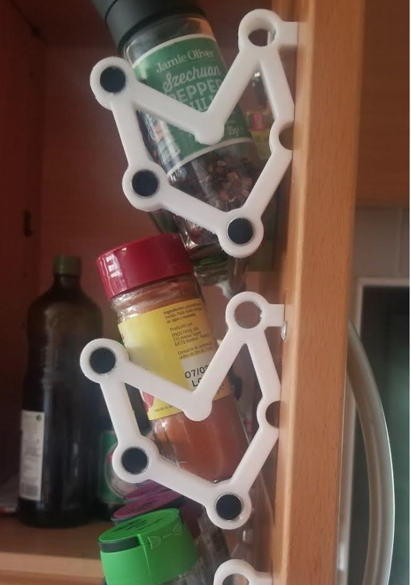 Free 3D file Spice Rack Compact 🏠 ・3D print model to download・Cults