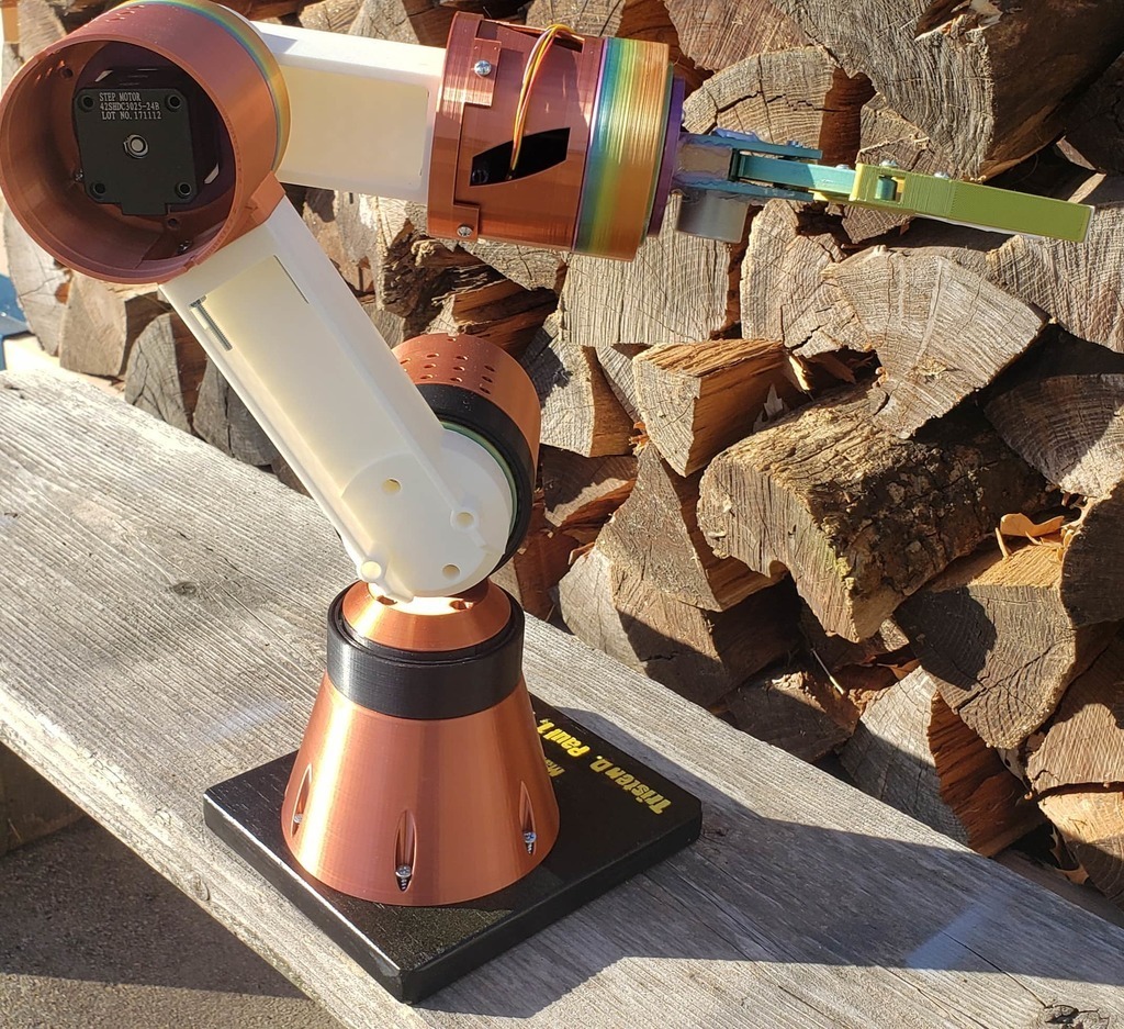 🤖 Nema 17 Robot Arm remix・Free 3D File for ・Cults