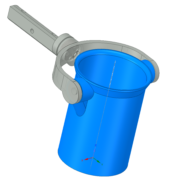 🥫 Can or Bottle and Tobacco Pipe Lawn Tractor Gimbal (passive ...