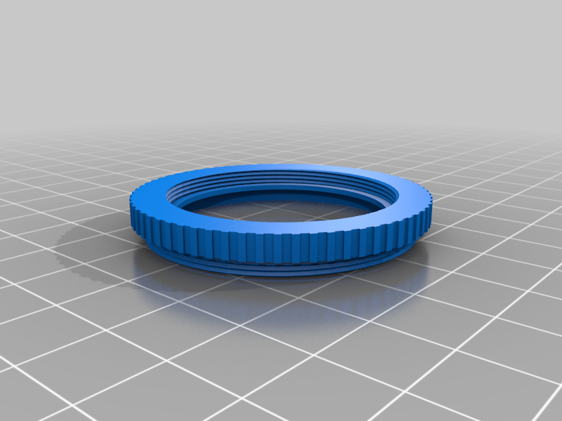 💍 43-37mm Step-Down Ring (Remixed from froland's Filter Adapters)・Free 3D File for ・Cults