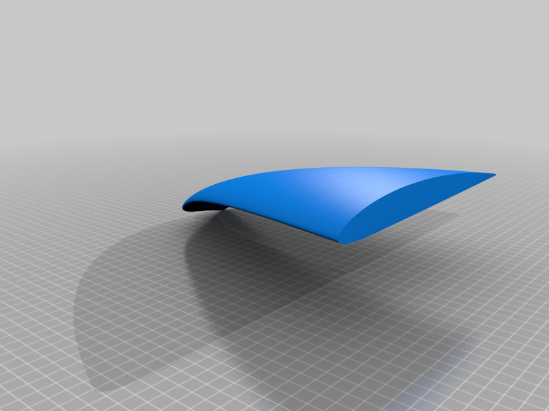 🪶 Wingsurf Hydrofoil wing for moses fusilage・Free STL File for ・Cults
