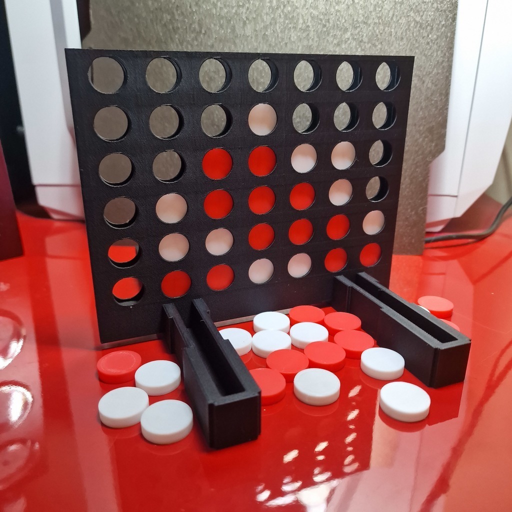 Free 3D file Connect 4 - 4 in a row / Connect 4 🎲 ・3D print model to ...