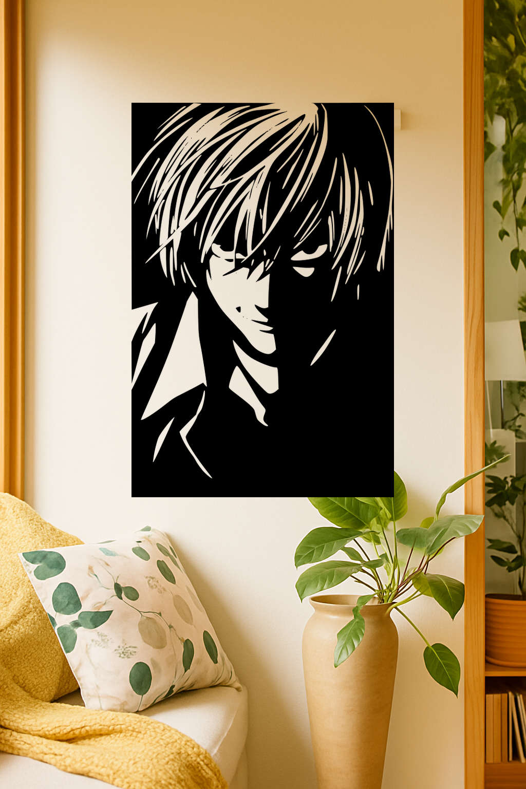 👤 Death Note Ls Face・ 3D File for 3D printing・Cults