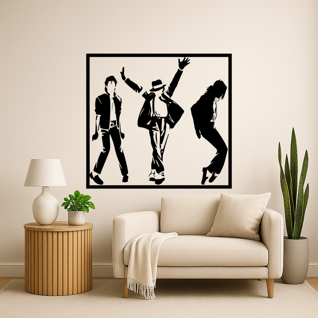 🎨 Michael Jackson Michael Jackson Beat It Wall Art Framed・ 3D File for ...