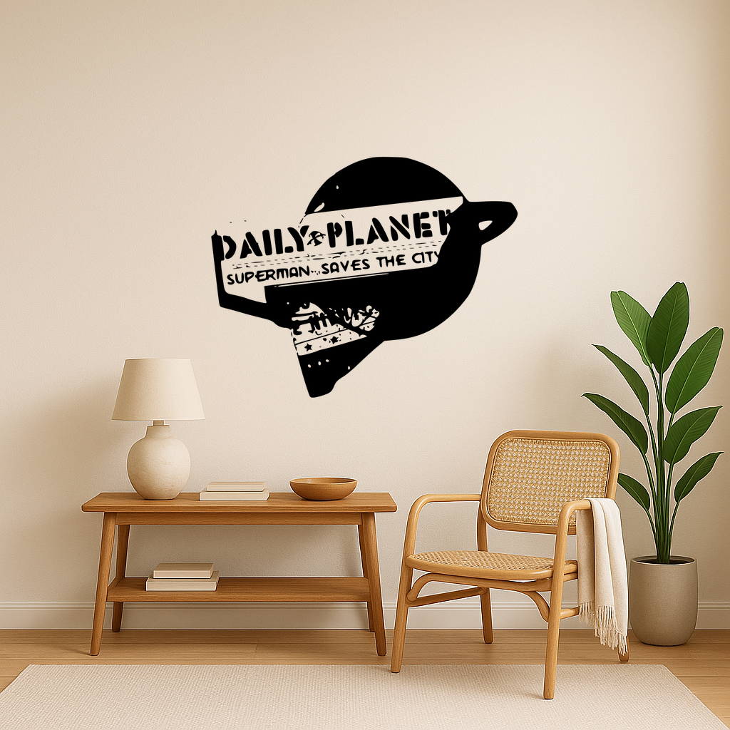 🦸‍♂️ Superman Daily Planet Building Wall Art Framed・ 3D File for 3D ...