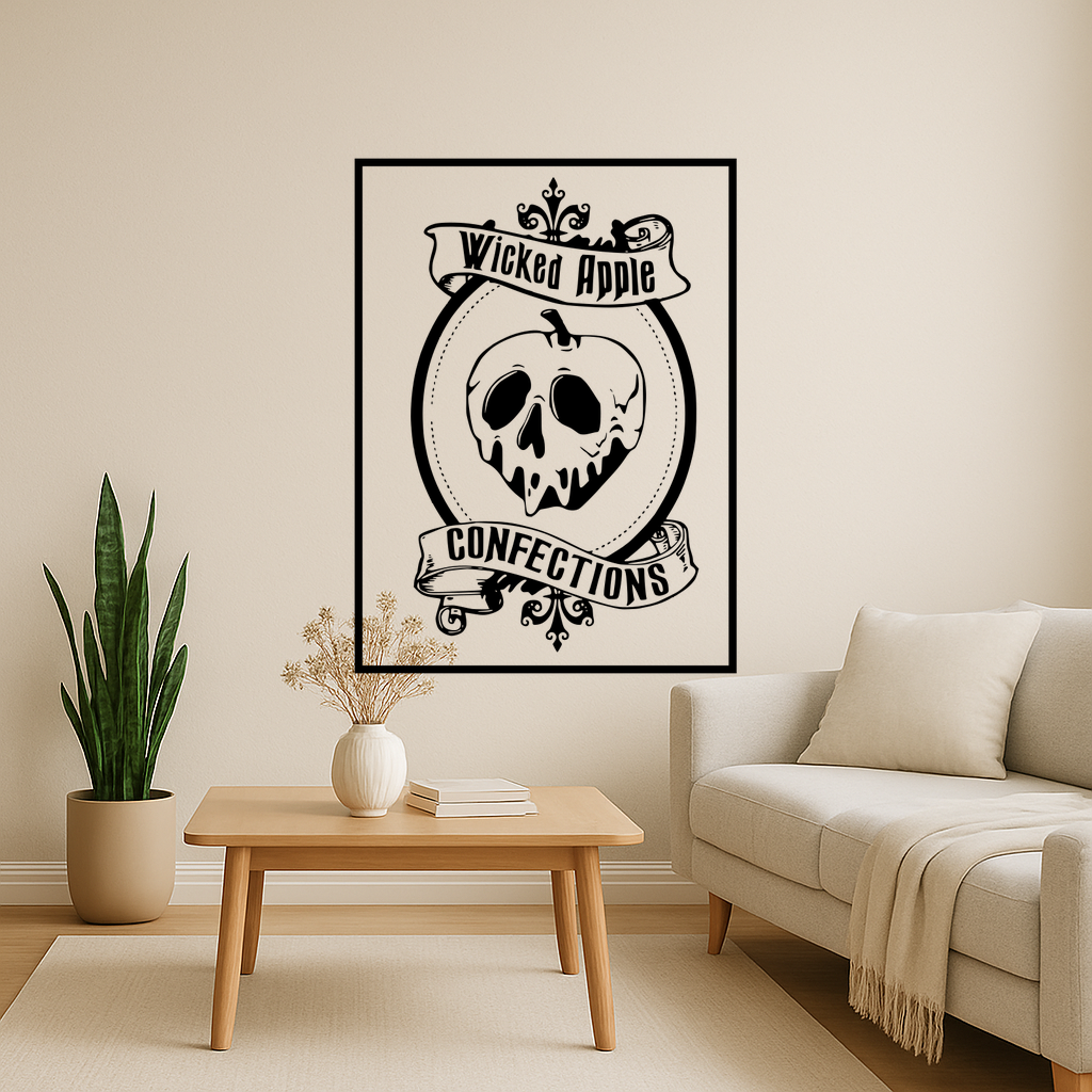 🍎 Shrek The Poison Apple Wall Art Framed・ 3D File for 3D printing・Cults