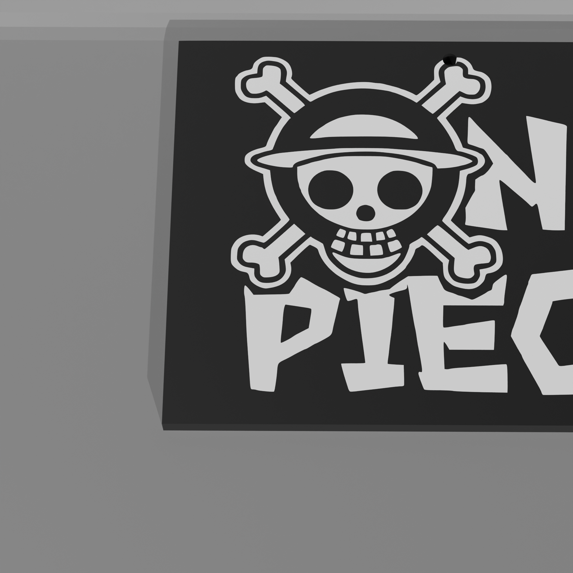 🗝️ One Piece Logo - Keychain Multicolor・ 3D File for 3D printing・Cults