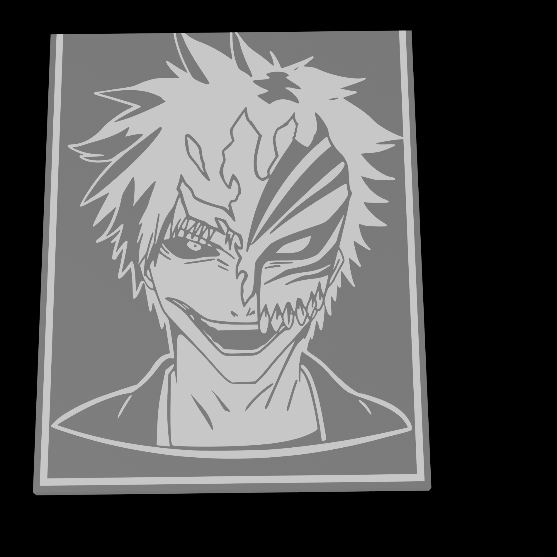 🗝️ Ichigo Bleach - Keychain Multicolor・ 3D File for 3D printing・Cults