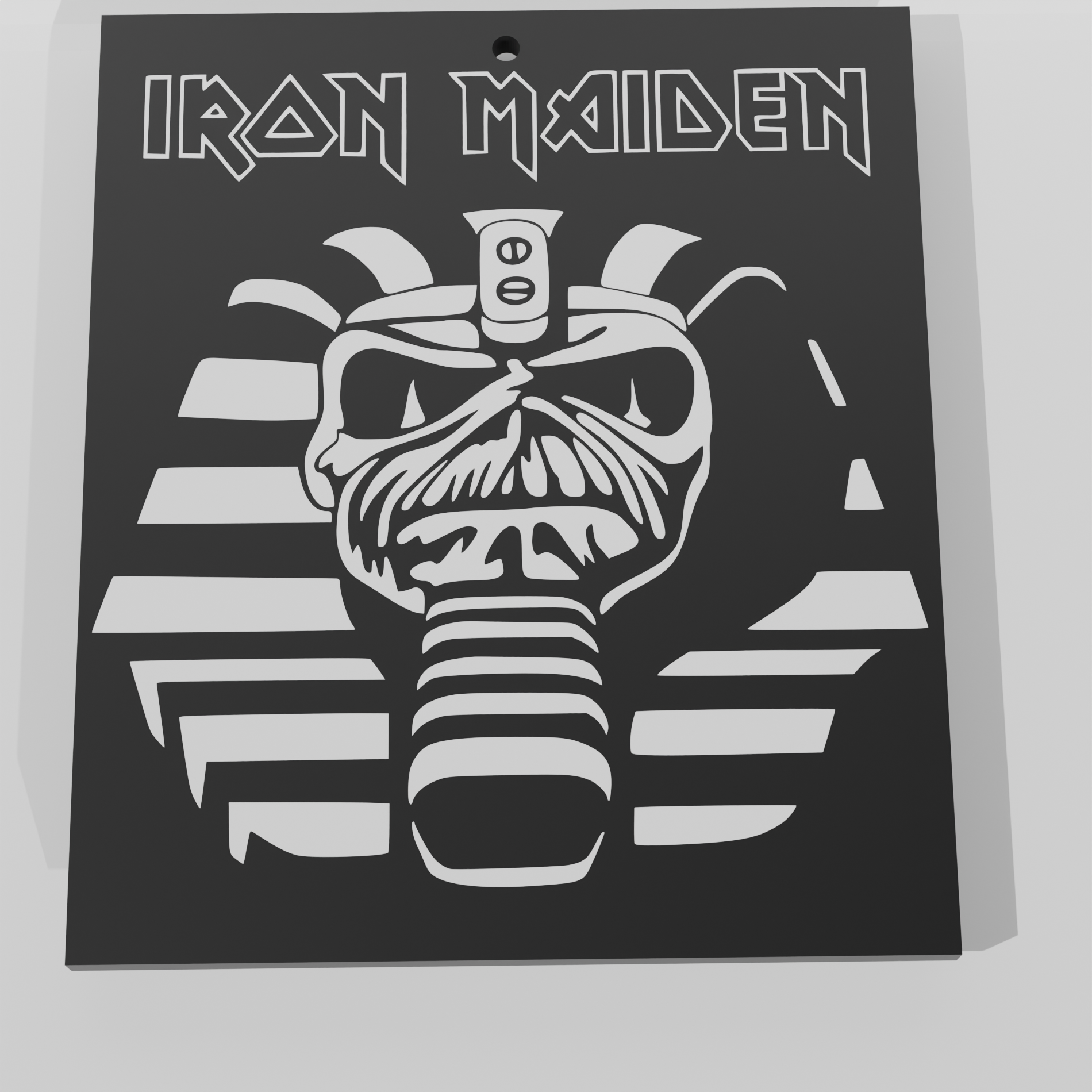 🗝️ Decor Iron Maiden - Keychain Multicolor・ 3D File for 3D printing・Cults