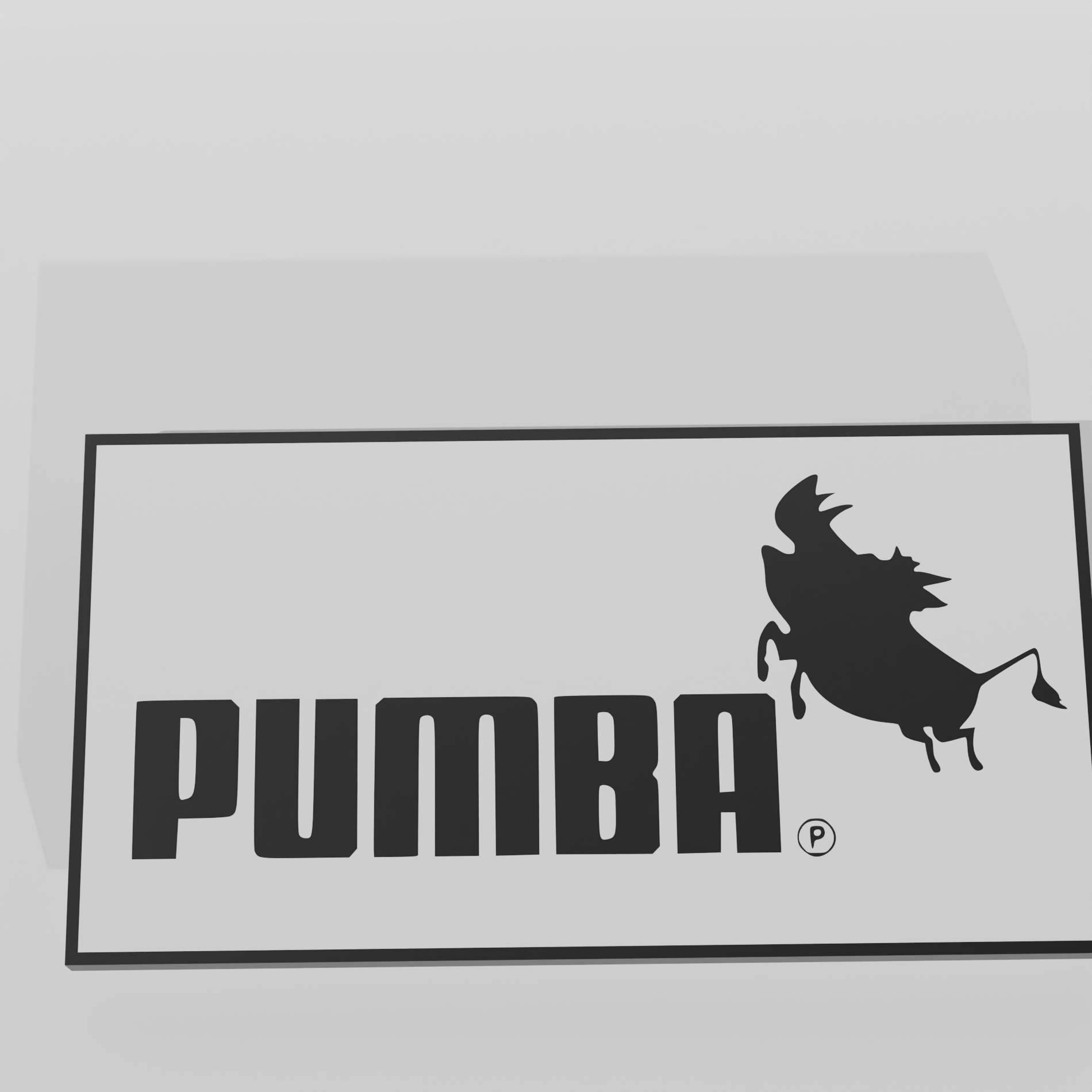 🎨 Puma Pumba Disney Meme Decor - Wall Art Multicolor・ 3D File for 3D ...
