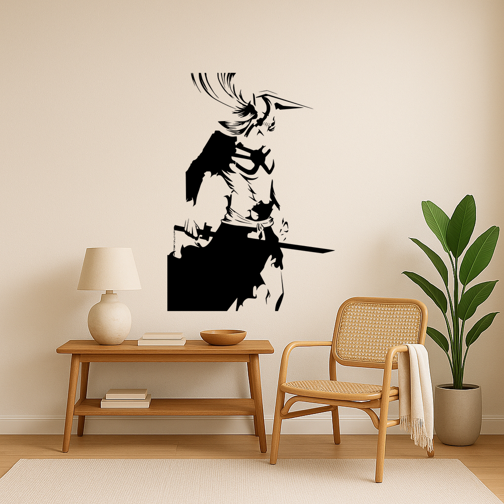 🎨 Bleach Tetsuzaemon Iba Wall Art Framed・ 3D File for 3D printing・Cults