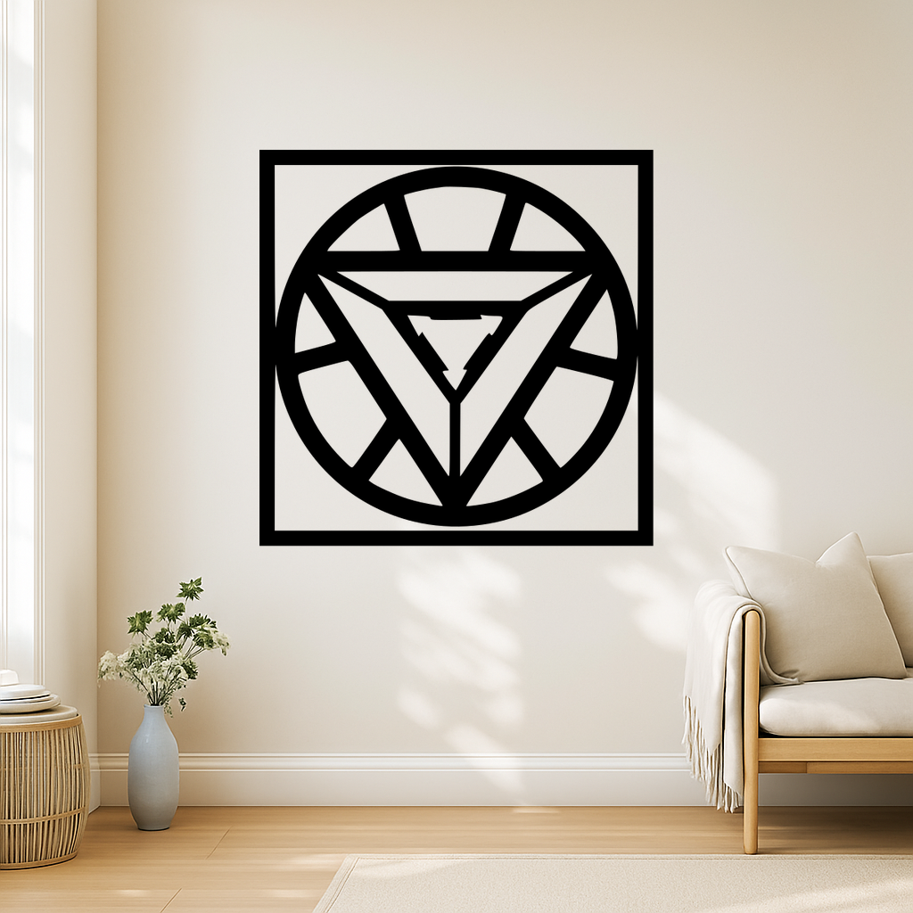 👨 Iron Man Iron Man Obadiah Stane Wall Art Framed・ 3D File for 3D ...