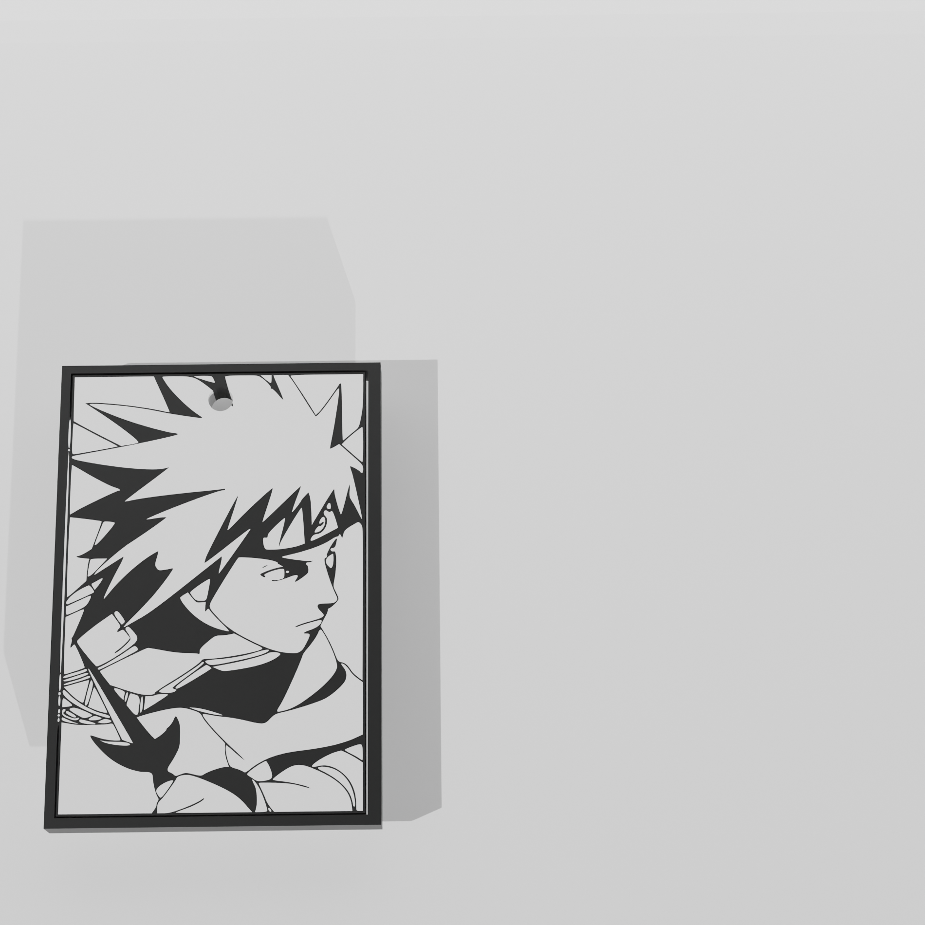 🗝️ Minato Decor Naruto - Keychain Multicolor・ 3D File for 3D printing・Cults