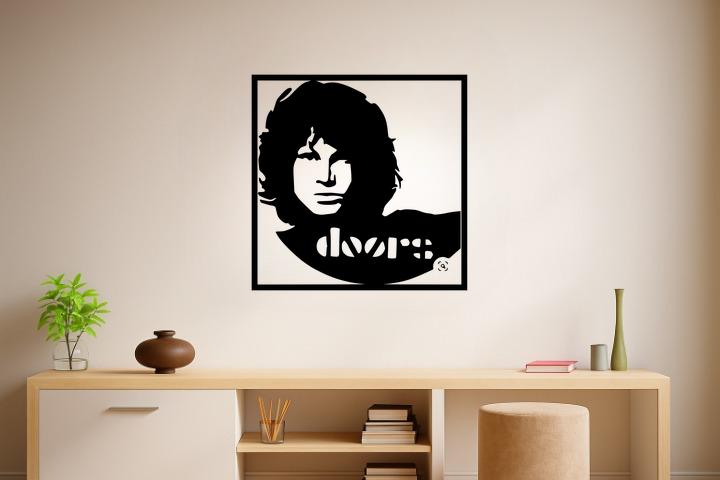🚪 The Doors The Doors Ray Manzarek Wall Art Framed・ 3D File for 3D ...