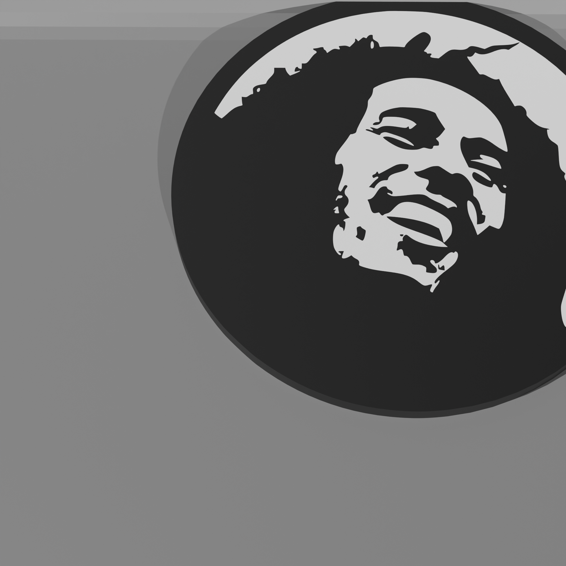 🎨 Bob Marley - Wall Art Multicolor・ 3D File for 3D printing・Cults