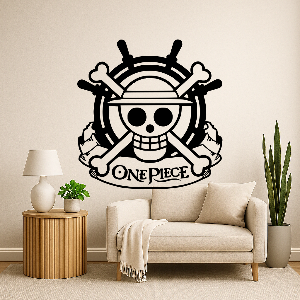👤 Emblema One Piece Cp9・Archivo 3D para Impresión 3D・Cults