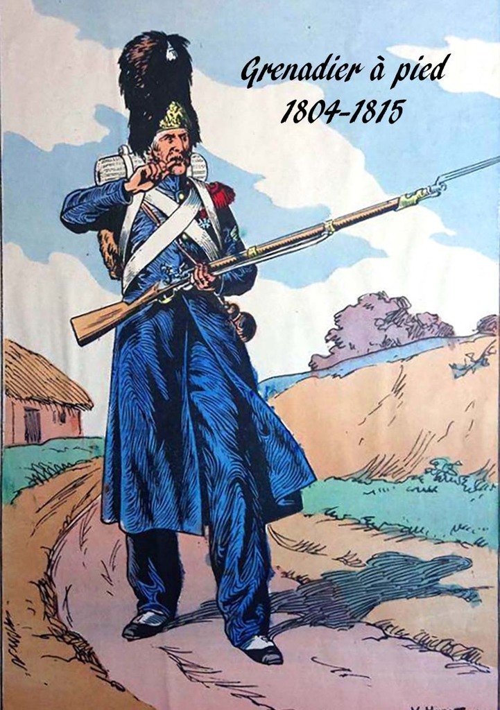 🦶 Soldat de l'empire n°14: foot grenadier in field dress・Free 3D File ...