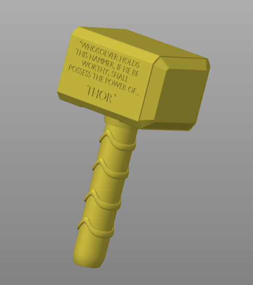 Free 3D file Mjolnir & Stormbreaker Display 👽 ・3D print design to ...
