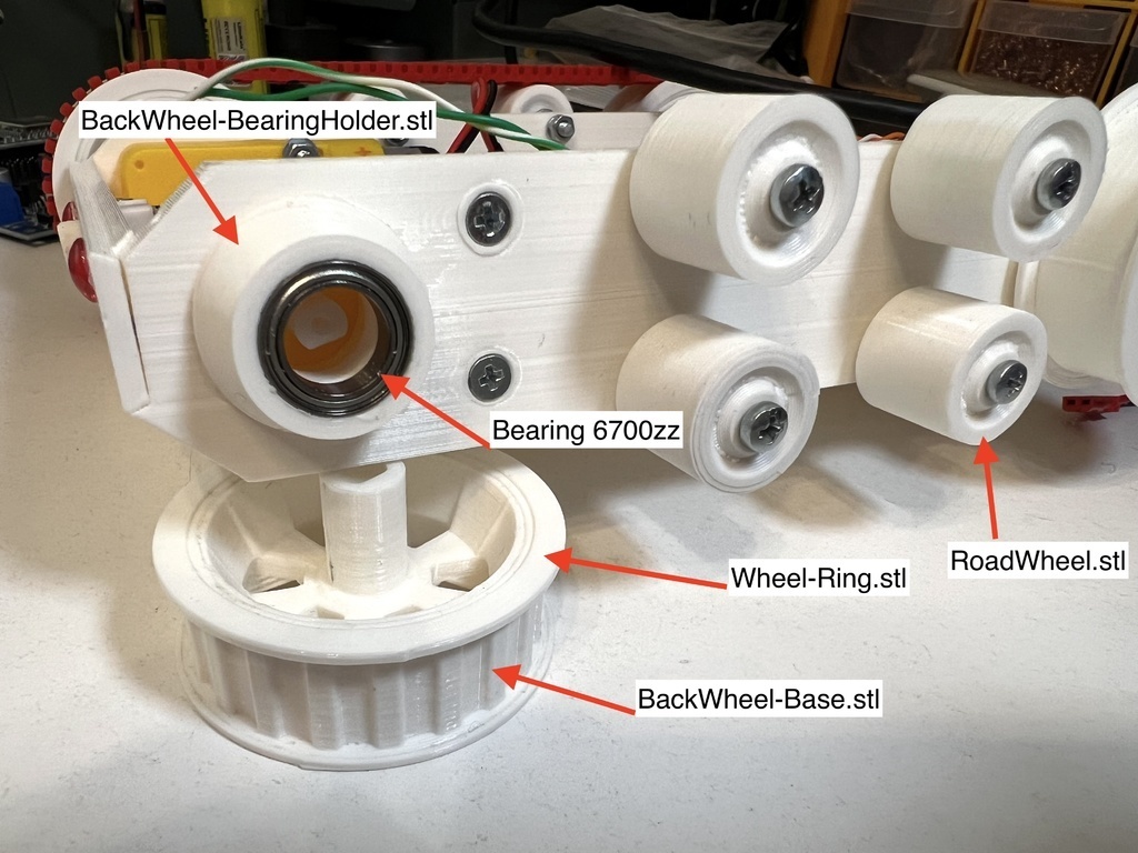 🪖 Tank platform TVP-1 (Tracked vehicle platform v1)・Free STL File for ...