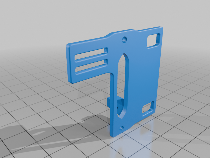 🛥️ Mini RC Jet Boat. SG90 servo mount. Ver.2 (top, horizontal ...