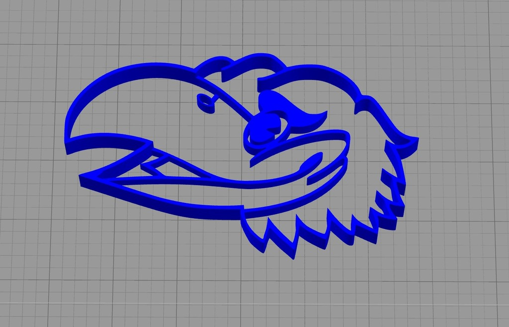 🍪 Kansas Jayhawk Cookie Cutter・Free 3D File for ・Cults